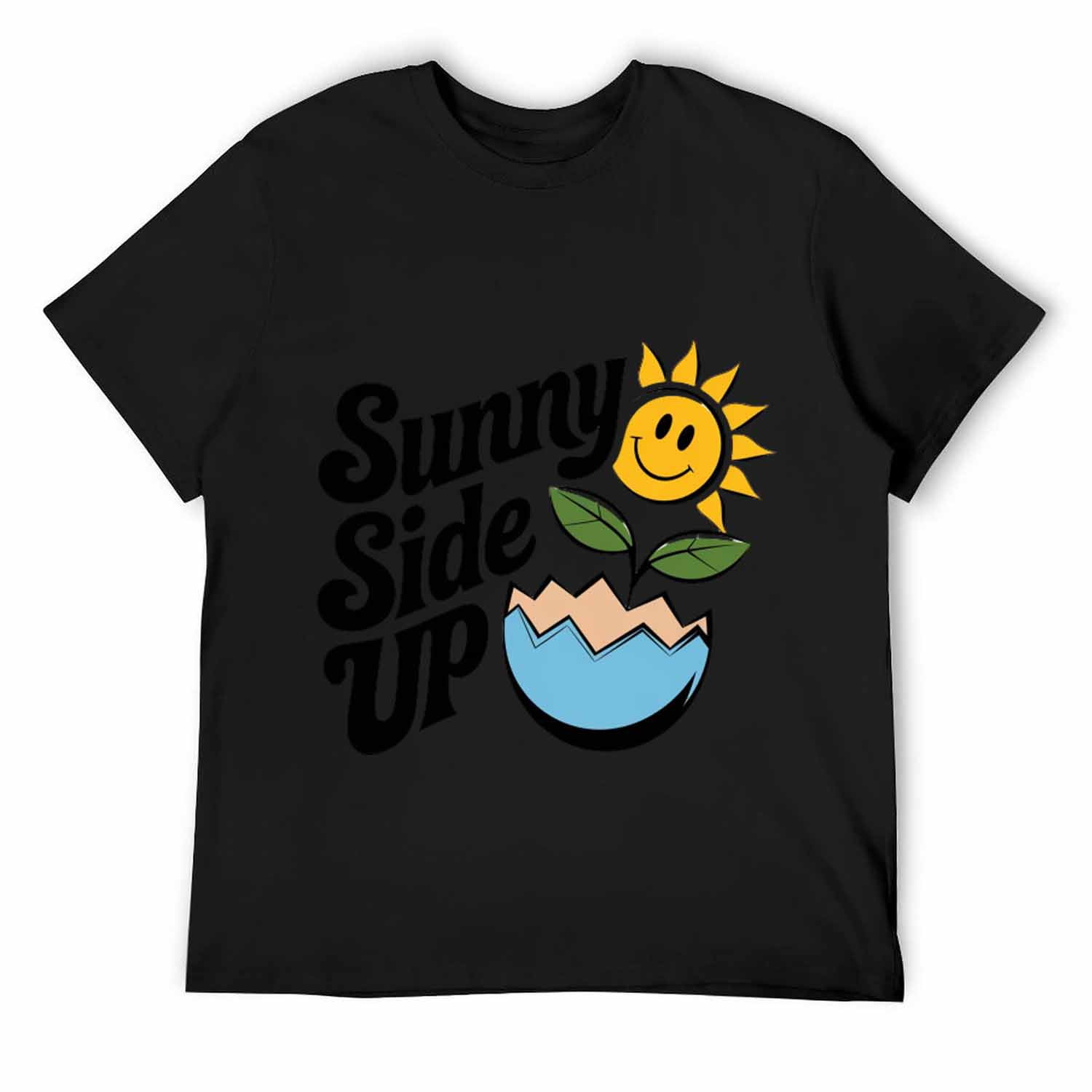 Sunny Side Up Asl American Sign Language T-Shirt - Walmart.com