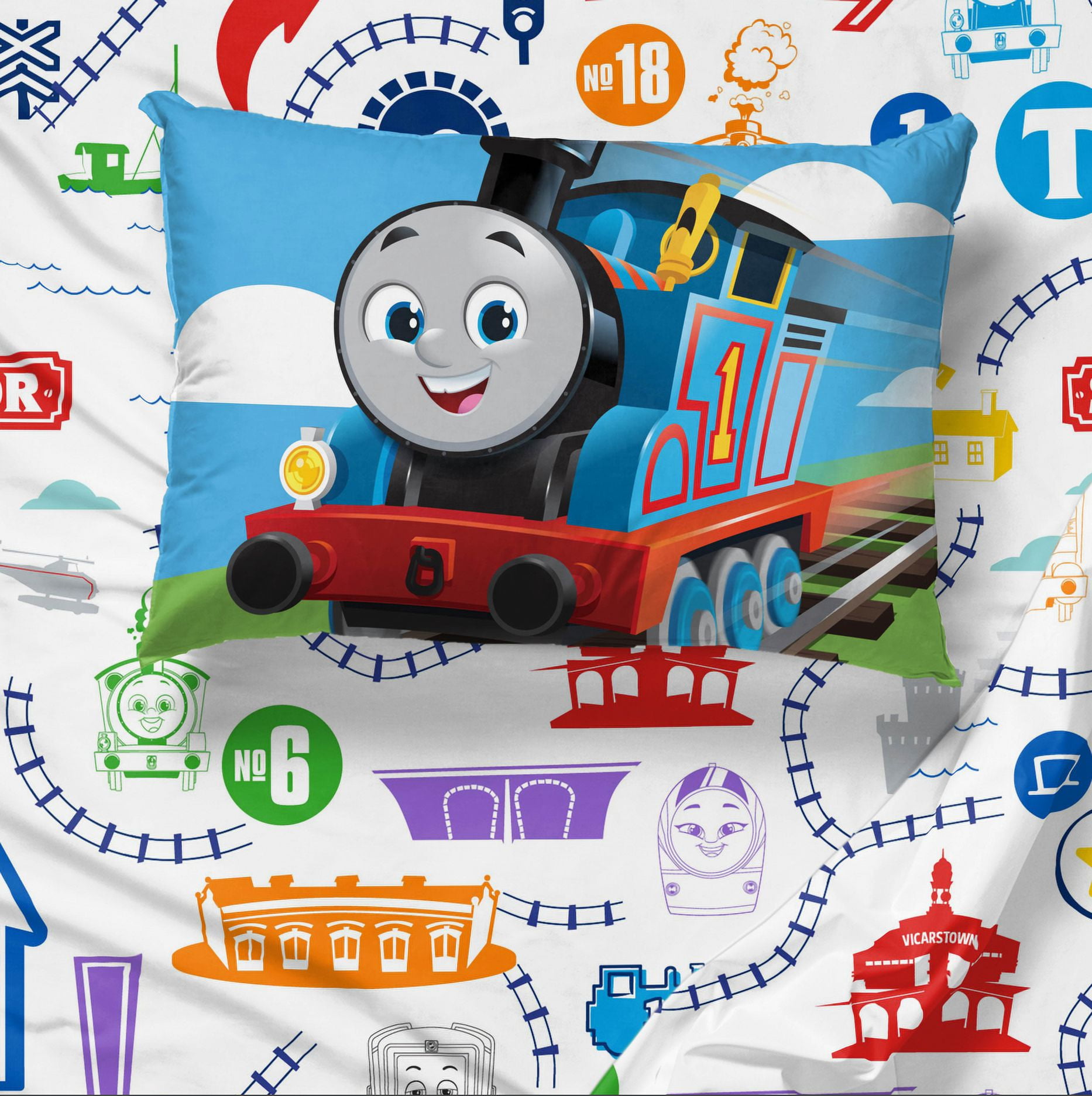 Sunny Side Up Thomas & Friends 3 Piece Toddler Size Sheet Set - Walmart.com