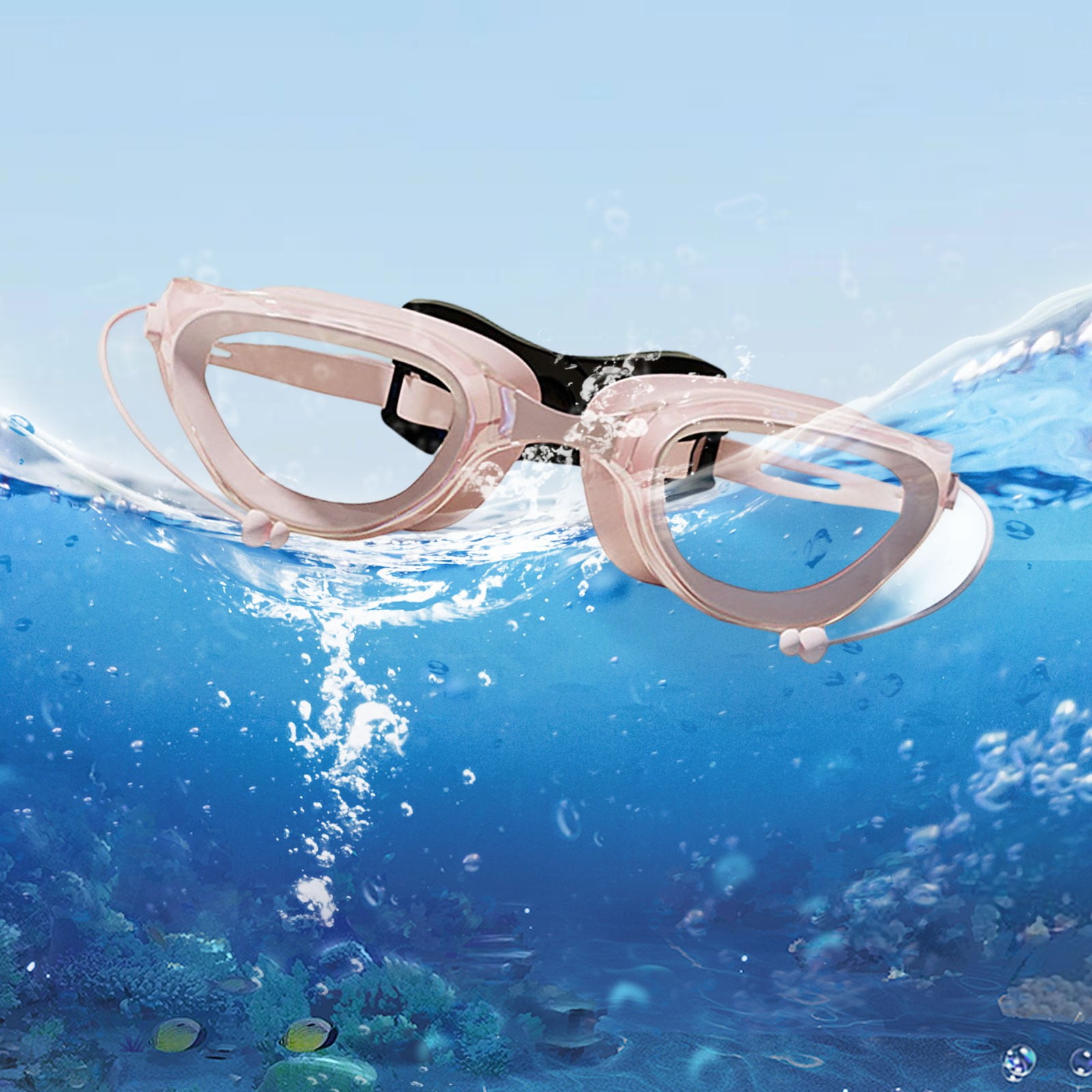 Sunny Swim Goggles - Full View -Fog Design for Adults and Kids 360 ...