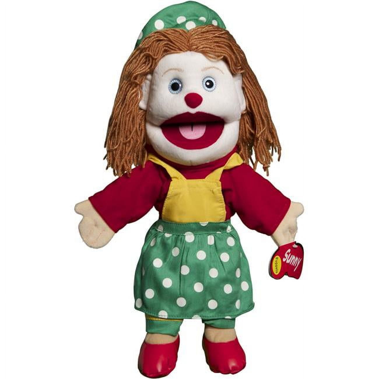 Sunny Toys 14 In. Clown - Female- Glove Puppet - Walmart.com