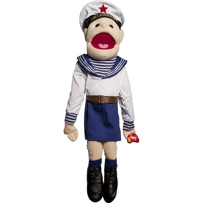 Sunny Toys GS4577B Puppet - 28 in. - Sailor Girl With Black - Haired ...