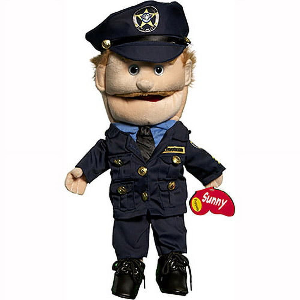 Sunny Toys GL1308 14 In. Dad Policeman- Glove Puppet - Walmart.com