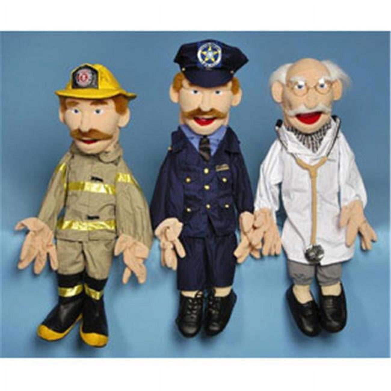 Sunny Toys GS2704 28 In. Two-Handed Fireman, Sculpted Face Puppet ...