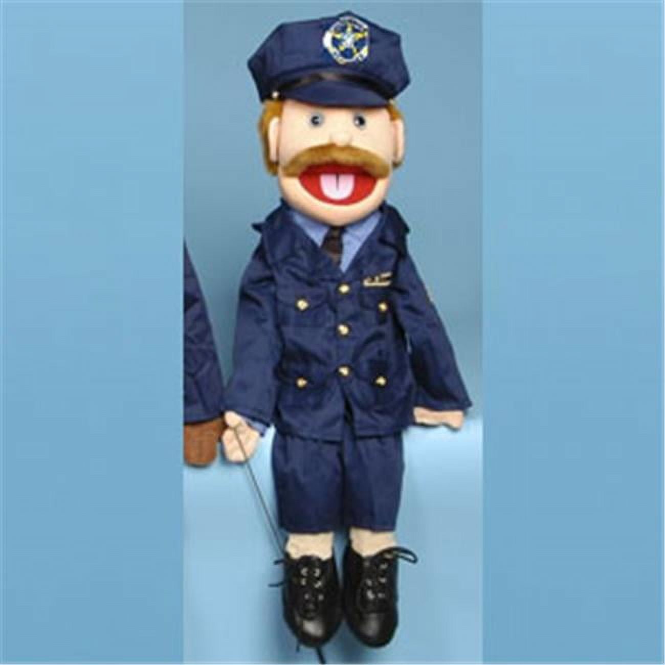 Sunny Toys GS4308 Large 28 In. Full Body Policeman Puppet with Big Hand ...