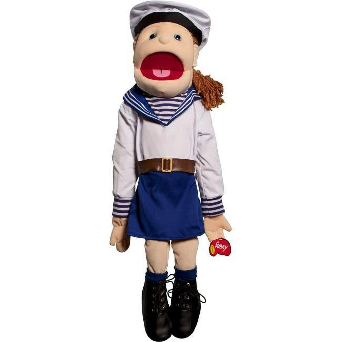 Sunny Toys GS4577 28 In. Girl - Navy- Full Body Puppet - Walmart.com