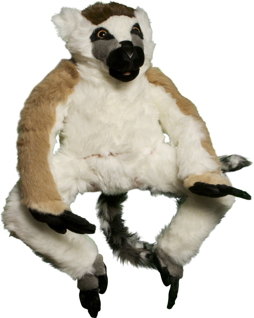 Sunny Toys NP8068M 15 In. Lemur - Ring Tail, Animal Puppet - Walmart.com