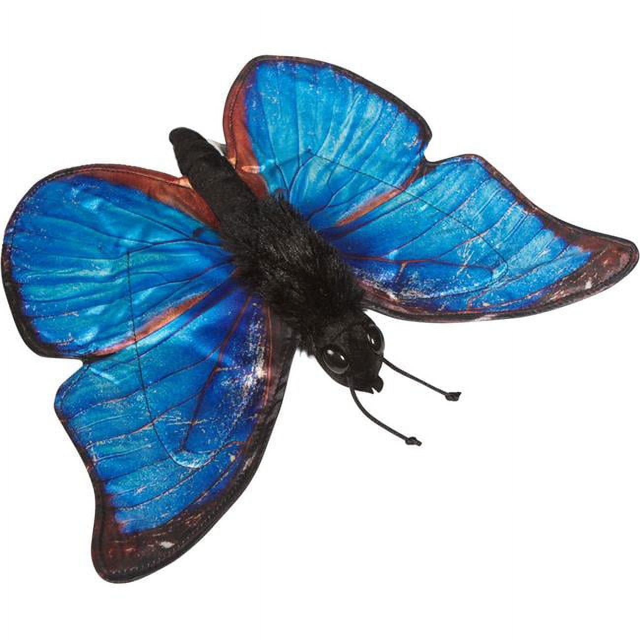 Sunny Toys NP8244 14 In. Butterfly - Butterfly Blue Morpho, Animal ...