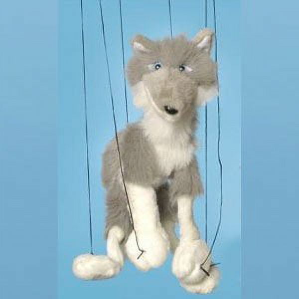 Sunny Toys WB368 16 In. Baby Wolf - Grey, Marionette Puppet - Walmart.com
