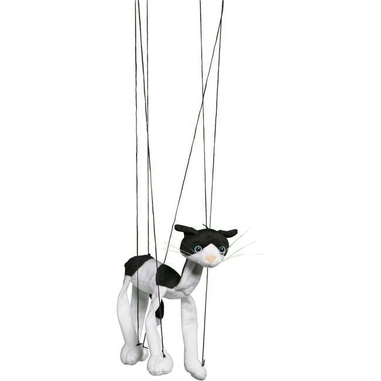 Sunny Toys WB376 16 In. Baby Cat - Black White, Marionette Puppet ...