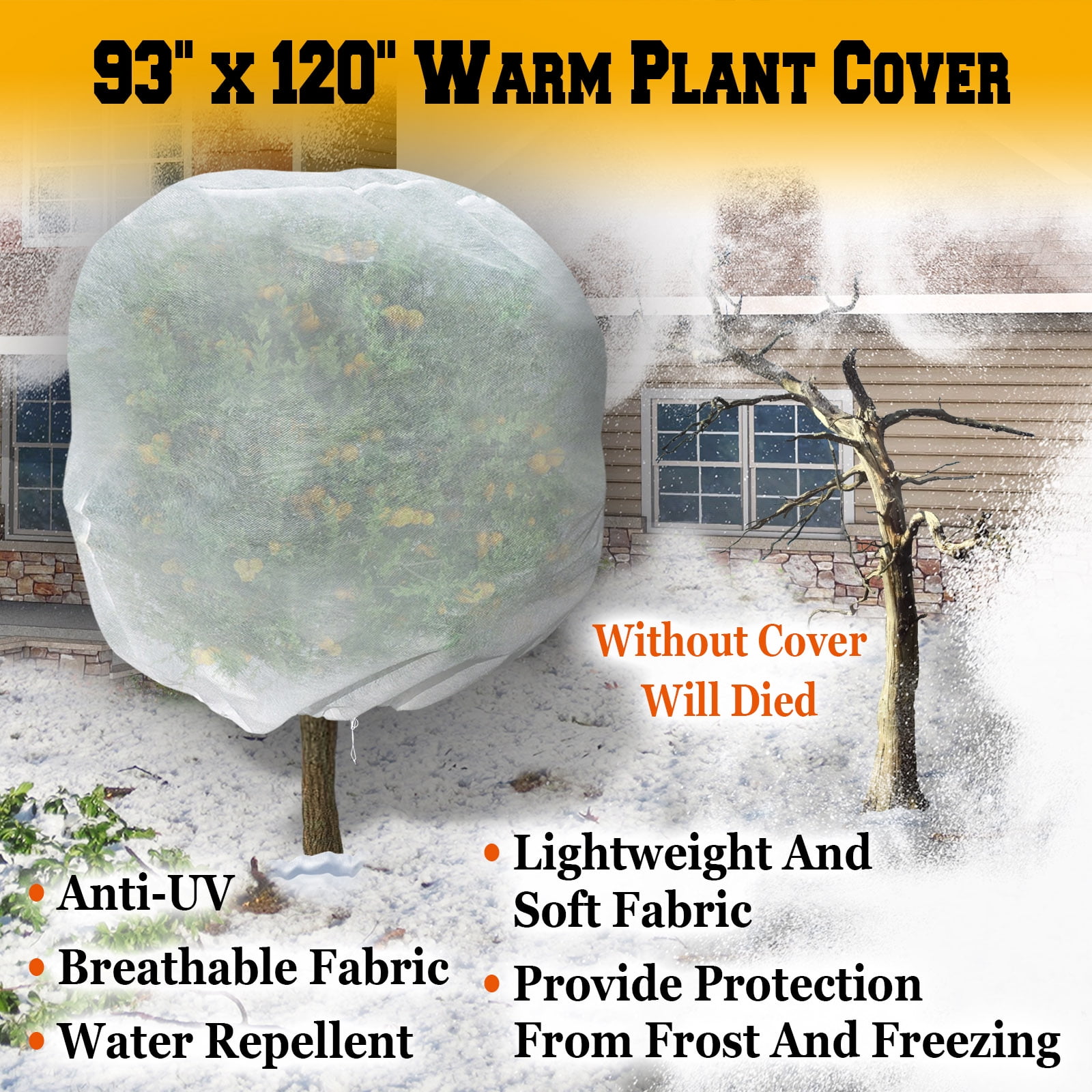 Sunny Warm Worth Plant Cover Tree/Shrub Cover Plant Protecting &Frost ...