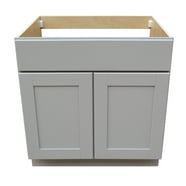 WyndenHall Stratford SOLID WOOD 30 inch Wide Low Storage Cabinet - 30"w ...