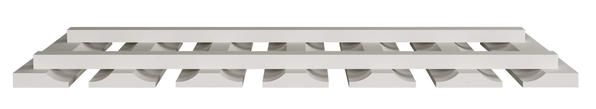 Sunny Wood Rla36gh Riley 12" Under Cabinet Mount Stemware Holder ...
