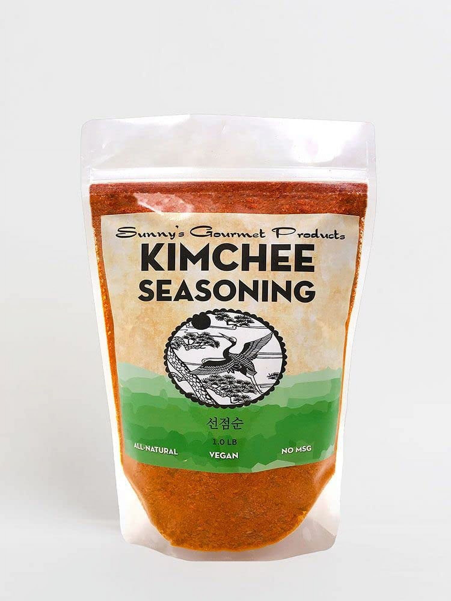 Sunny's Gourmet Korean Kimchee Seasoning, All Natural, Vegan, No MSG, 1 ...