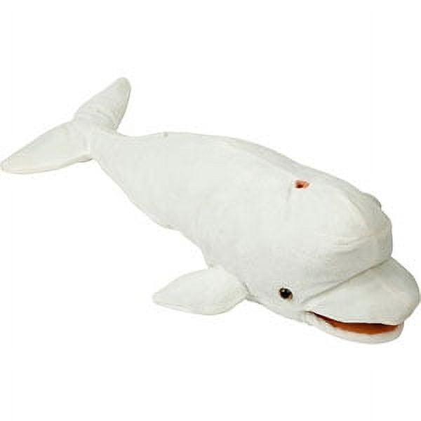 Sunny Toys Inc 24 Beluga Whale Stuffed Animal Plush, Ideal for Ages 3 ...