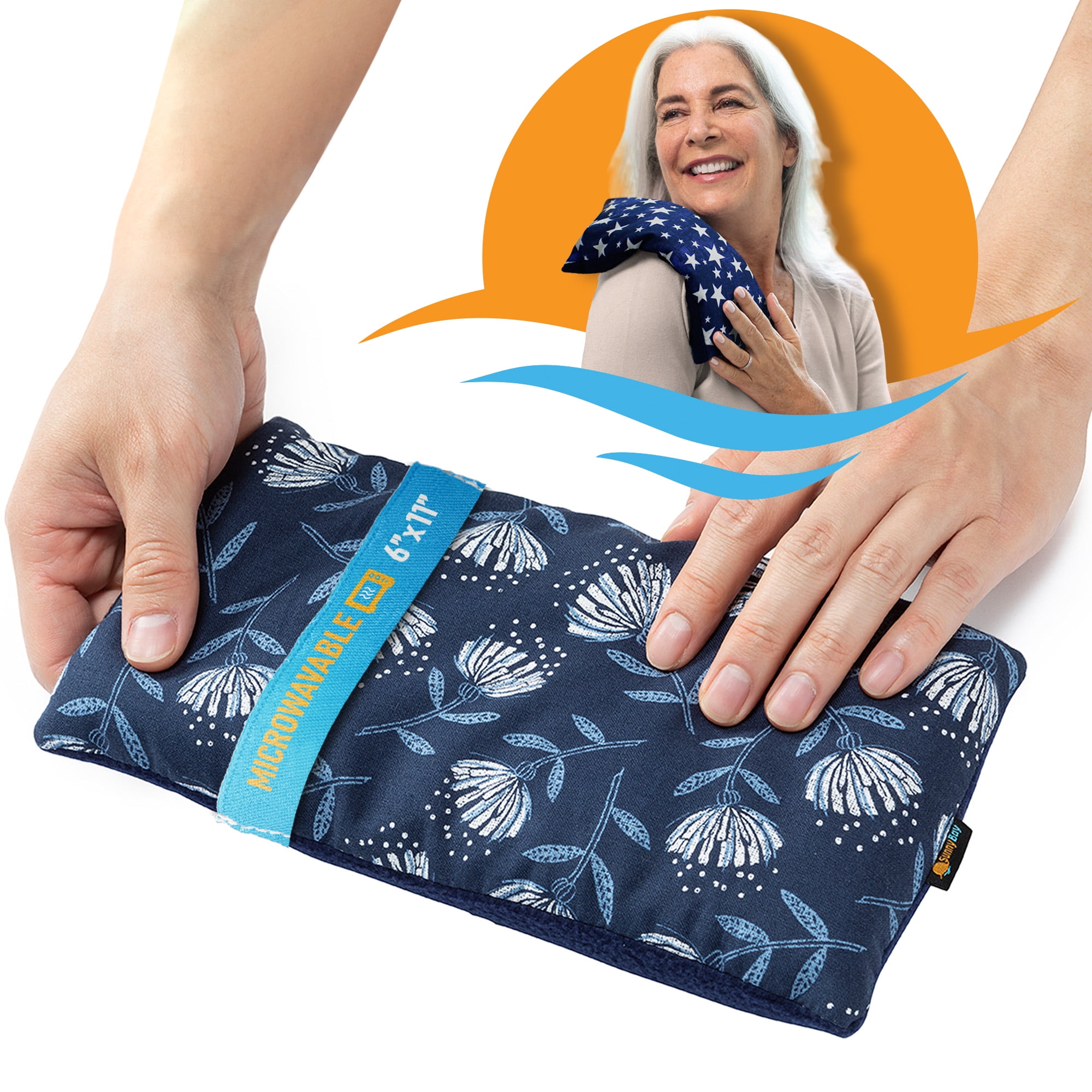 SunnyBay Microwavable Hot Pad: Small, Pain Relief for Neck/Shoulder ...