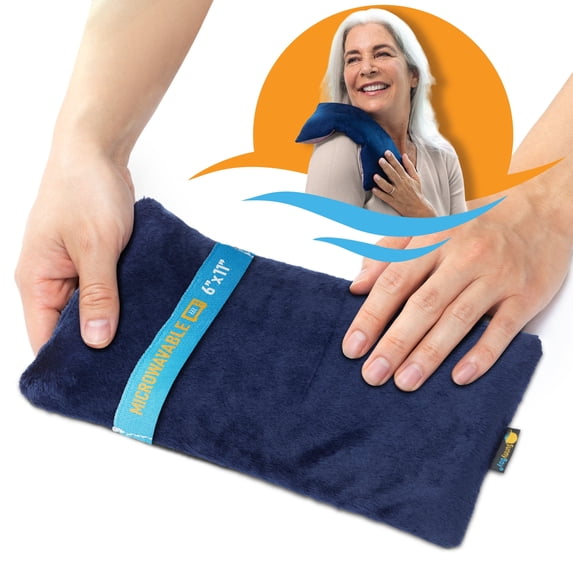 Sunnybay Small Microwave Heating Pad, 6x11 Inches, Odorless Moist Heat ...