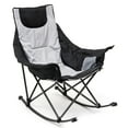 Free Shipping! SunnyFeel Camping Rocking Chair for Adults, Luxury ...