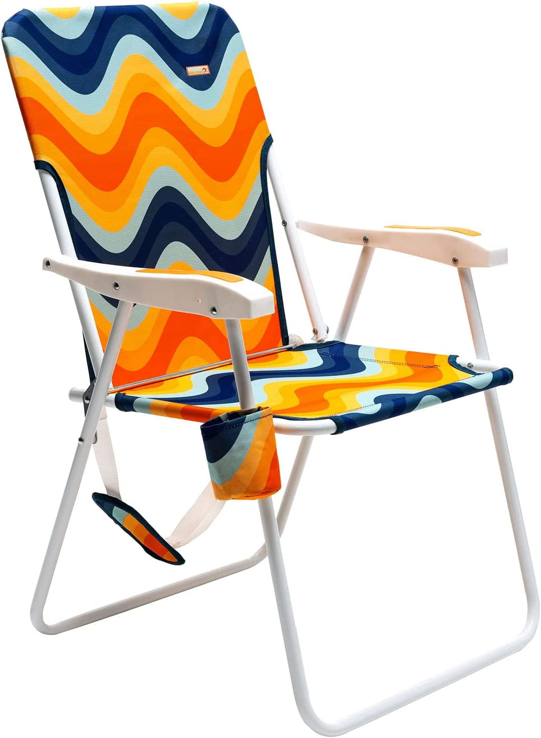 SunnyFeel Folding Beach Chair Portable Lawn Chair for Adults Foldable ...