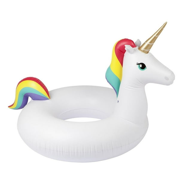 SunnyLIFE Luxe Pool Ring Unicorn - Walmart Business Supplies