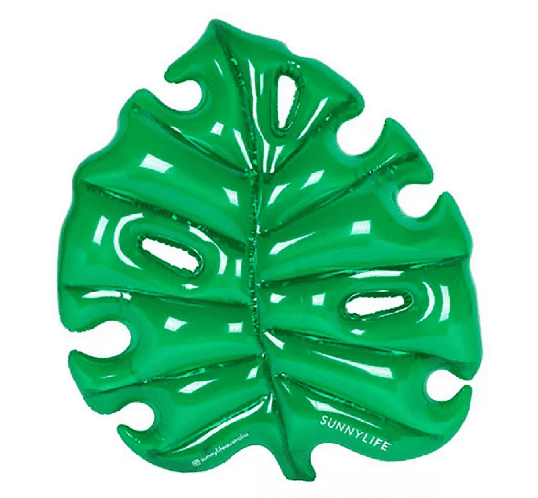SunnyLife Oversized Luxe Lie-On Float, Monstera Design - Durable PVC ...