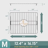 "SunnyPoint Stainless Steel Sink Protector, Rust-Resistant, Scratch ...