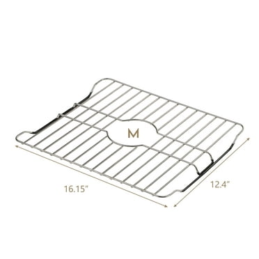 Bottom of Sink Protector Rack, Stainless Steel 13.2"x11.6" Sink Grid ...
