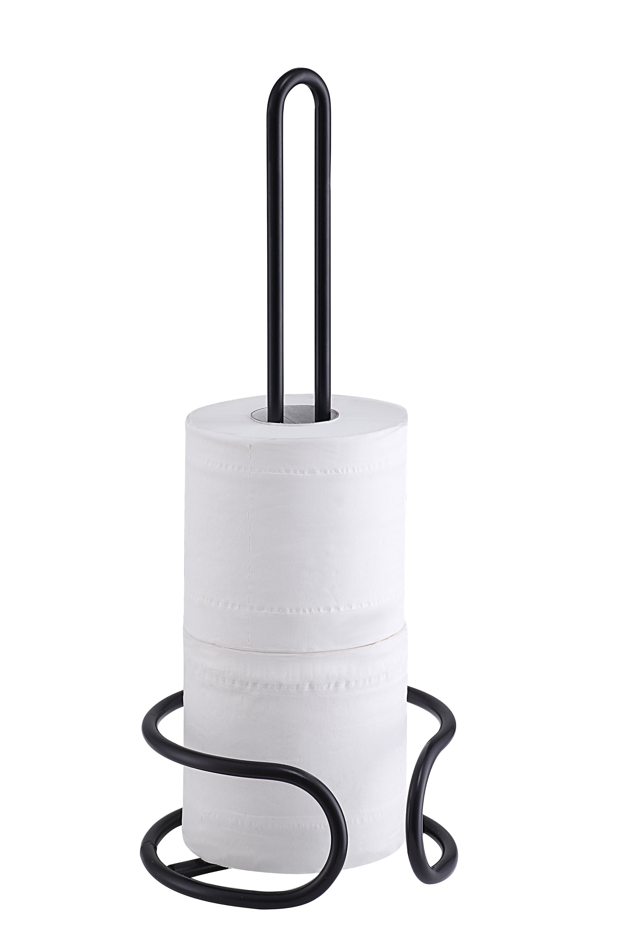 SunnyPoint Free Standing Heavy Gauge Toilet Tissue Paper Roll Holder ...