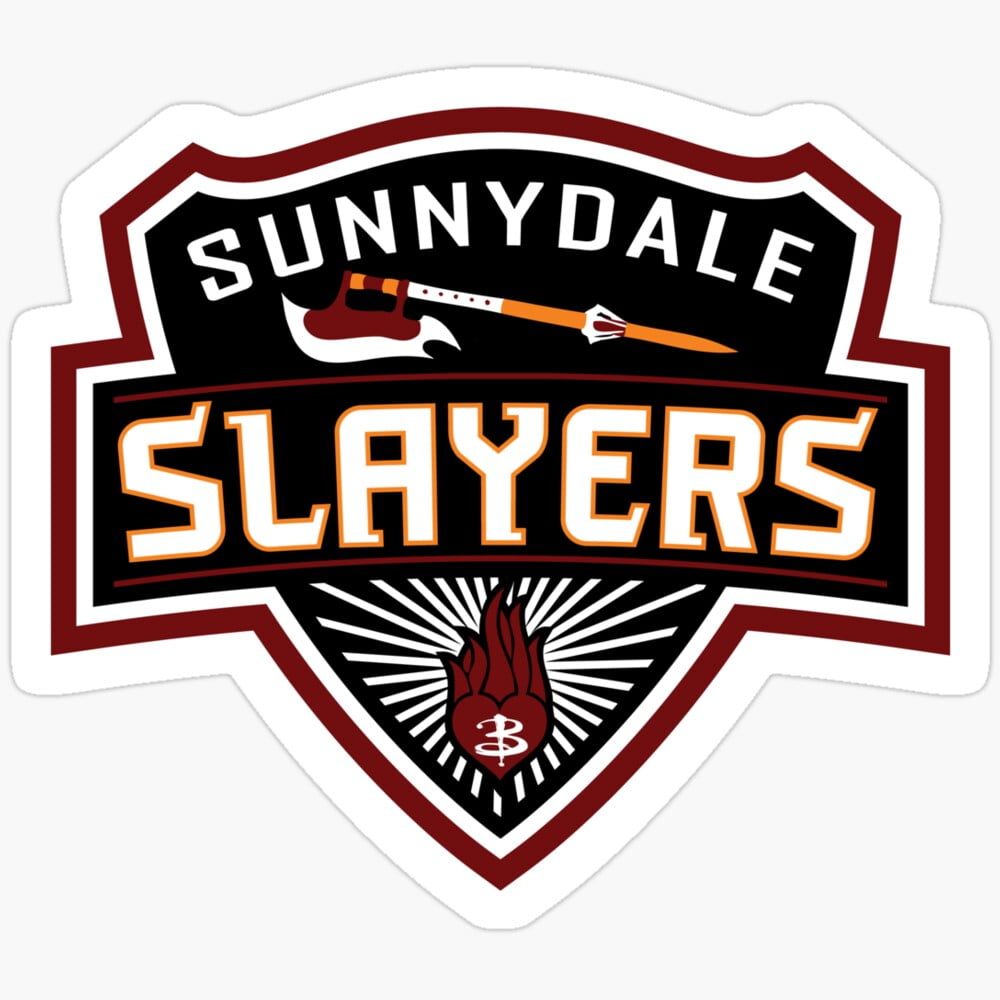 Sunnydale Slayers Sticker Phone Decal Water Bottle Stickers Car Decals ...