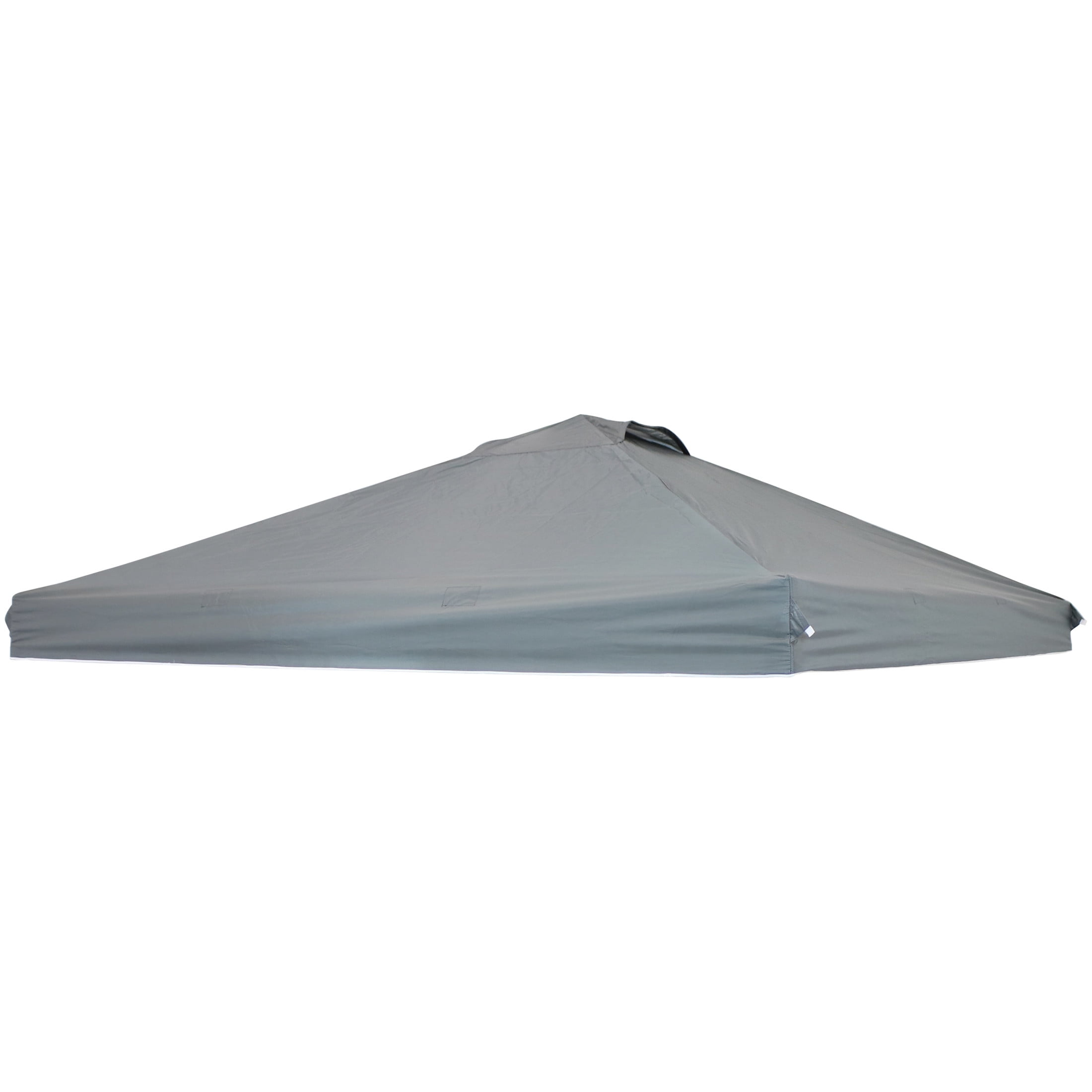 Sunnydaze 12' x 12' Gray Solid Premium Pop-Up Canopy Shade with Vent ...