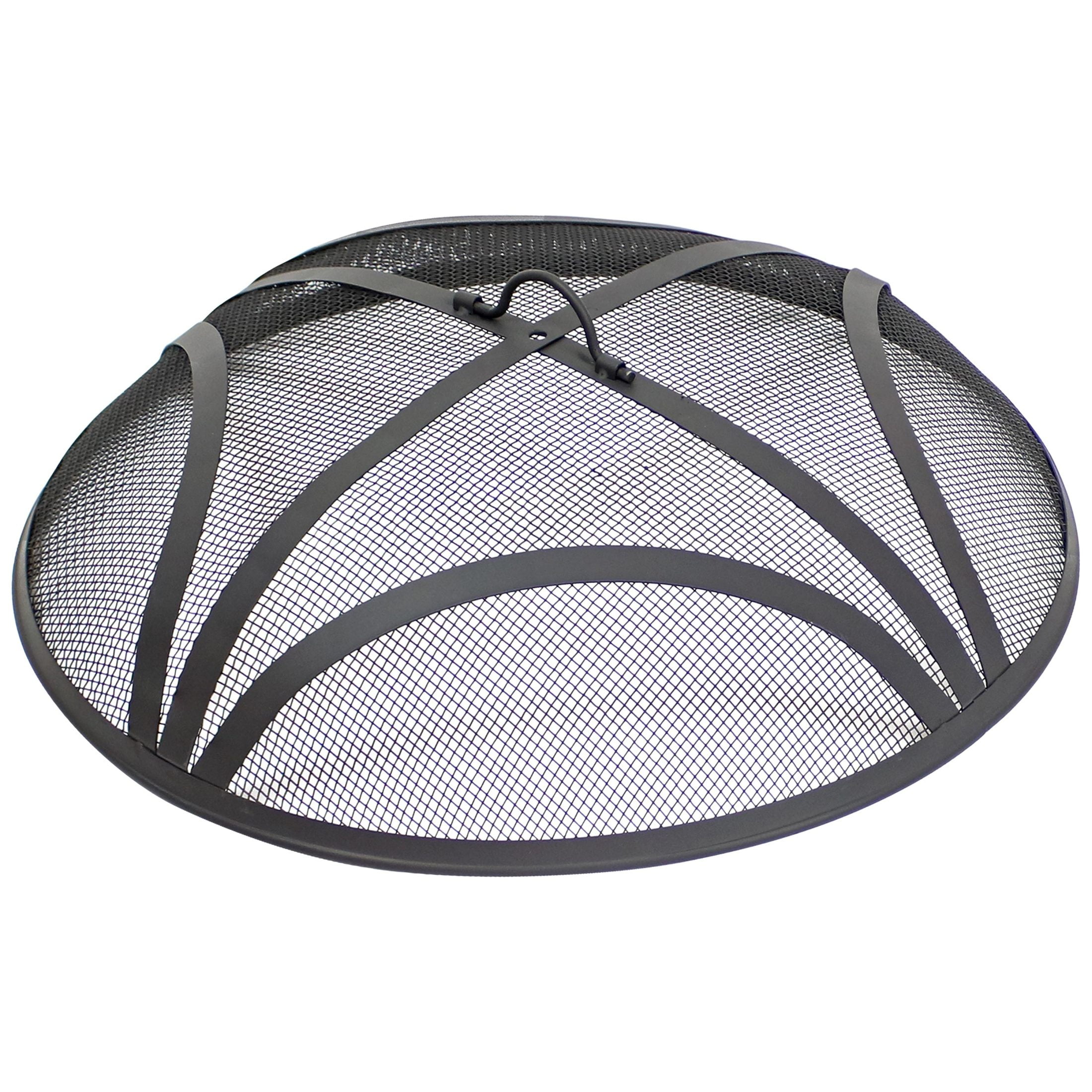 Free Shipping! Sunnydaze Reinforced Steel Mesh Outdoor Fire Pit Spark ...