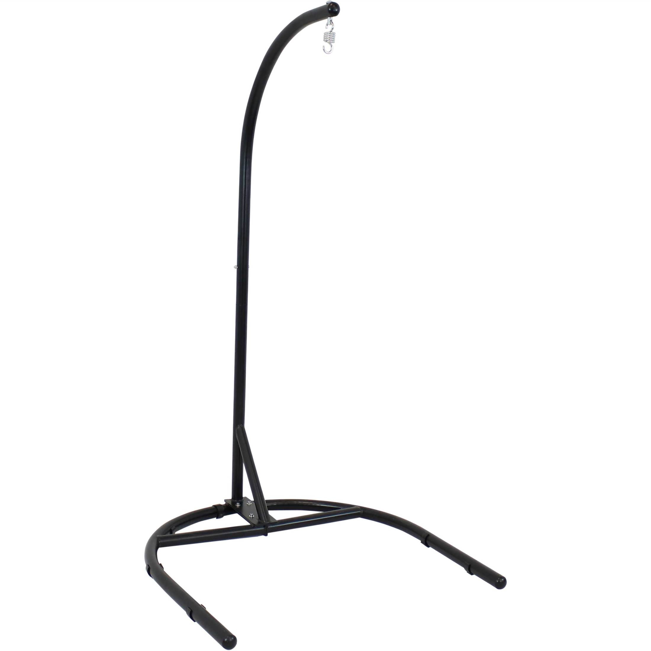 Sunnydaze Outdoor Steel U-Shape Hanging Swing Chair Stand with Hardware ...