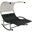 Double Chaise Rocker - Aluminum - Walmart.com