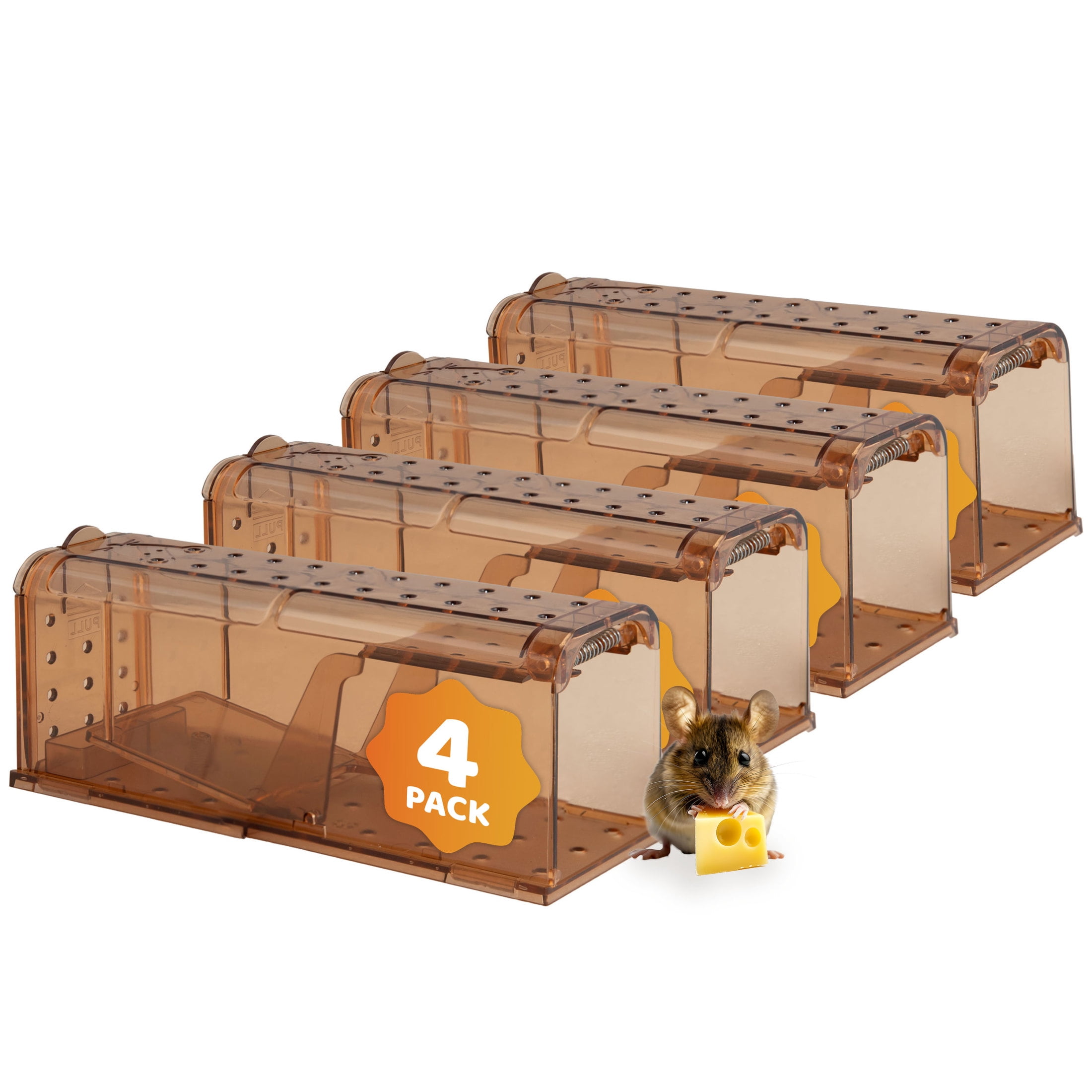 Sunnydaze Indoor and Outdoor Reusable Humane Mouse Catch and Release ...