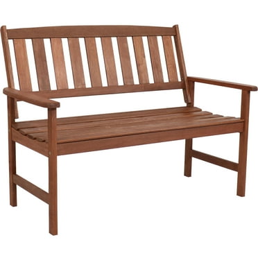 Sunnydaze 2-Person Argyle Diamond High Back Iron Outdoor Garden Bench ...