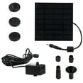 Sunnydaze 40 GPH Solar Pump for Outdoor Fountains with 20" Lift ...