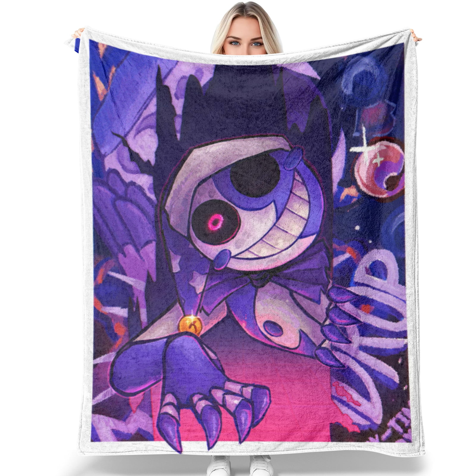 Sunnydrop Moondrop Fnaf Security Breach Velvet 60IN*50IN Blanket ...