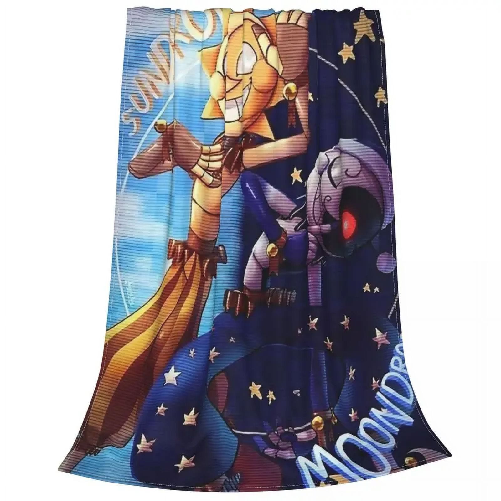 Sunnydrop Moondrop Fnaf Security Breach Velvet Throw Blankets Blanket ...
