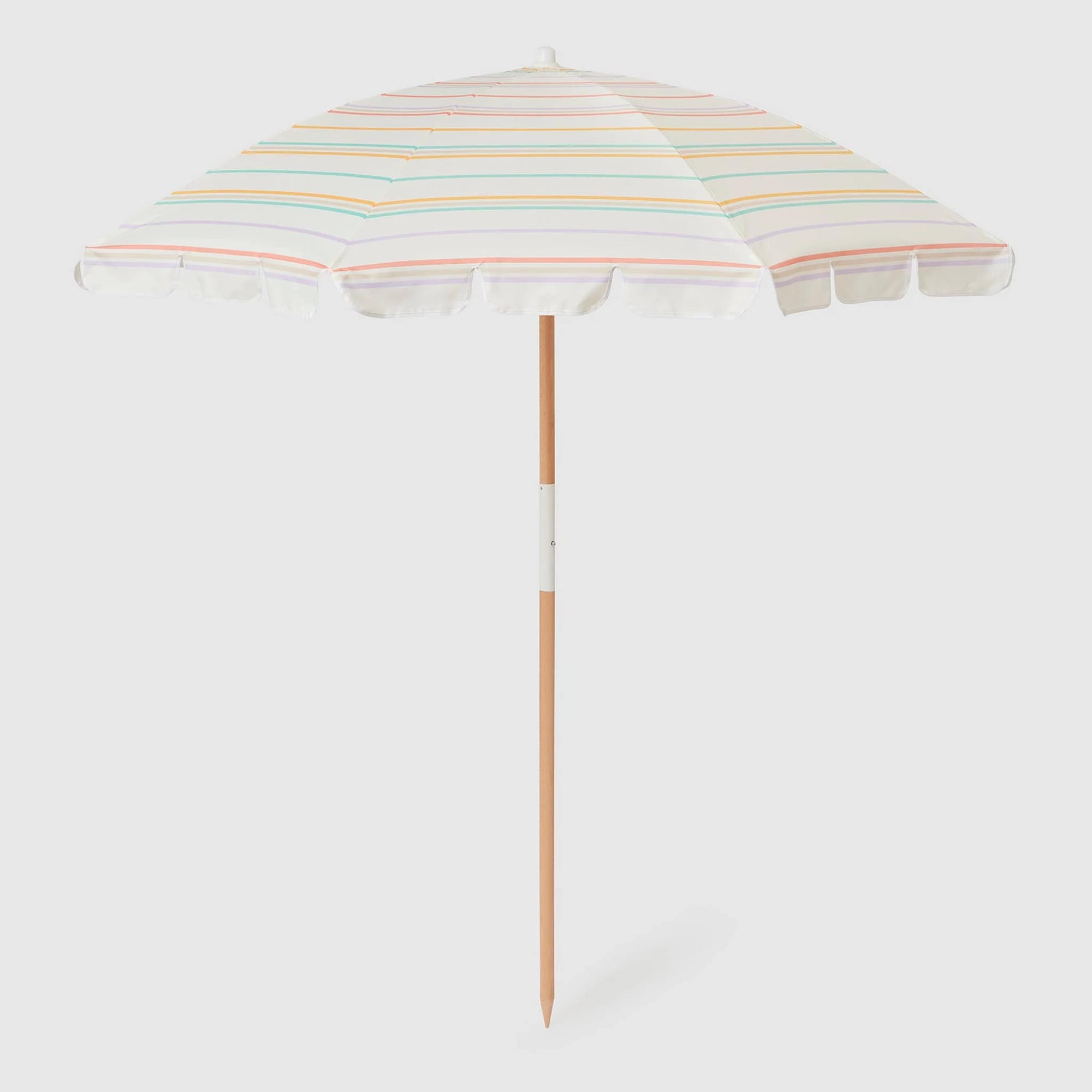 Sunnylife: Beach Umbrella - Rio Sun Multi Stripe - UPF50 Sun Protection ...