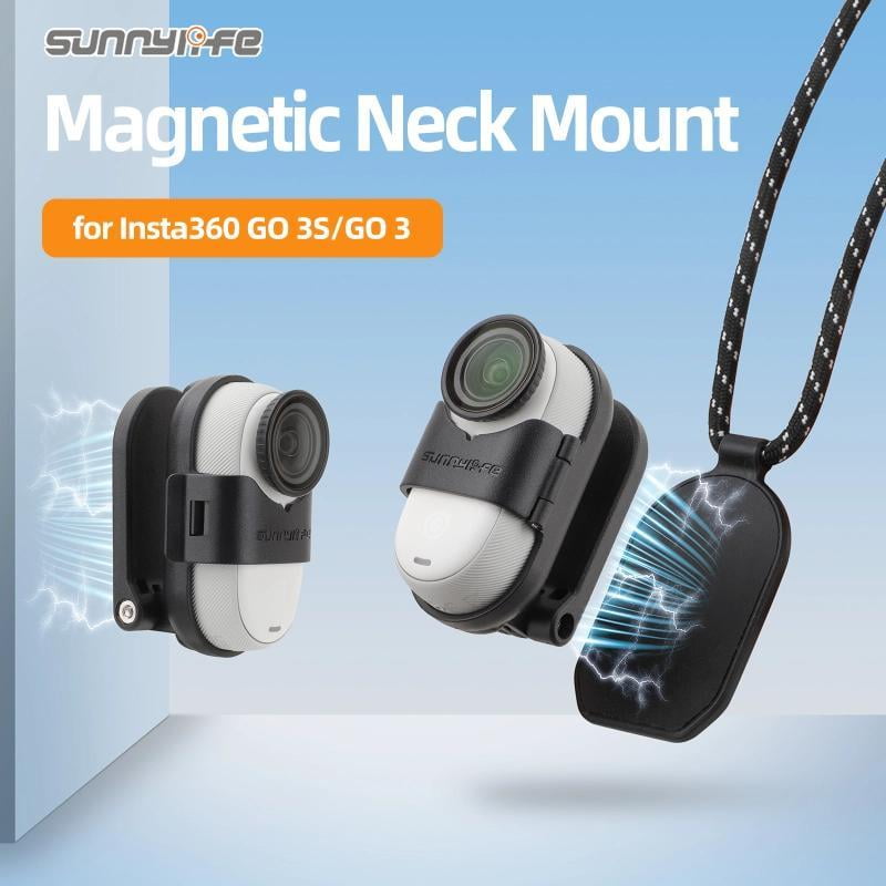Sunnylife Magnetic Neck Mount & Body Camera Lanyard Compatible for ...