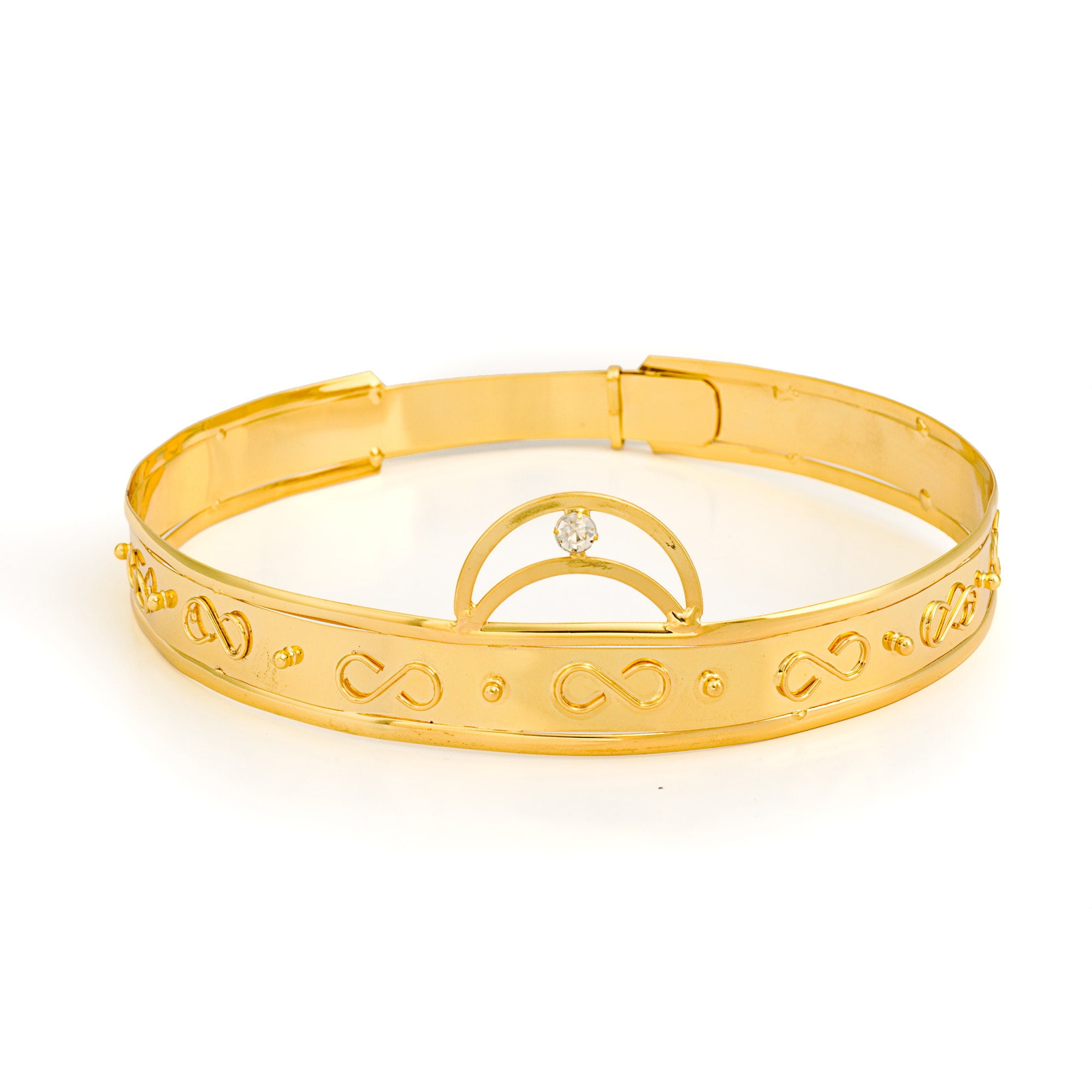 Sunnywood Golden Medieval King Crown – Adjustable Roman or Elven ...