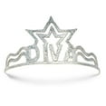 Sunnywood Star Diva Glitter Tiara Adult Costume Accessory - Walmart.com