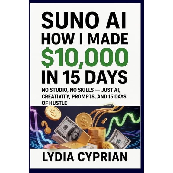 Suno AI: How I Made $10,000 in 15 Days with AI Music: No Studio, No ...