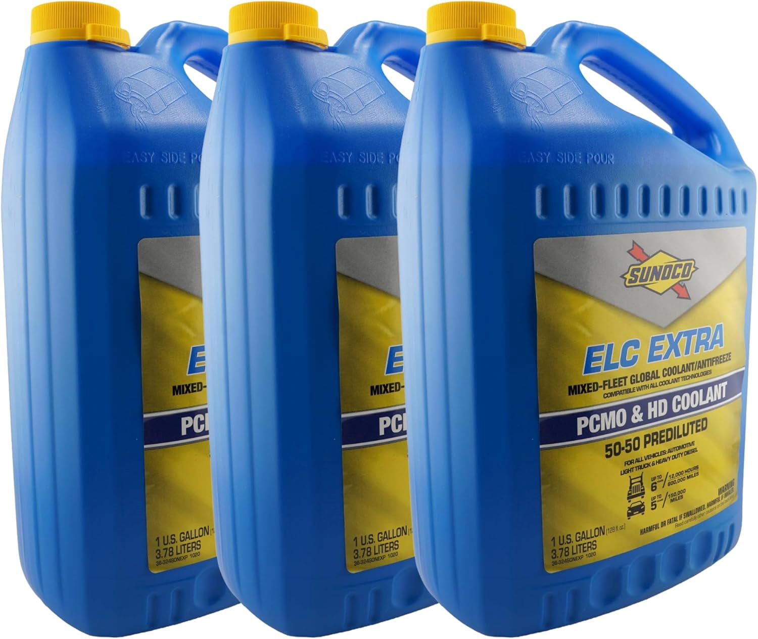 Sunoco 9973-004 (9973) ELC Extra 50/50 Prediluted Extended Life Coolant ...
