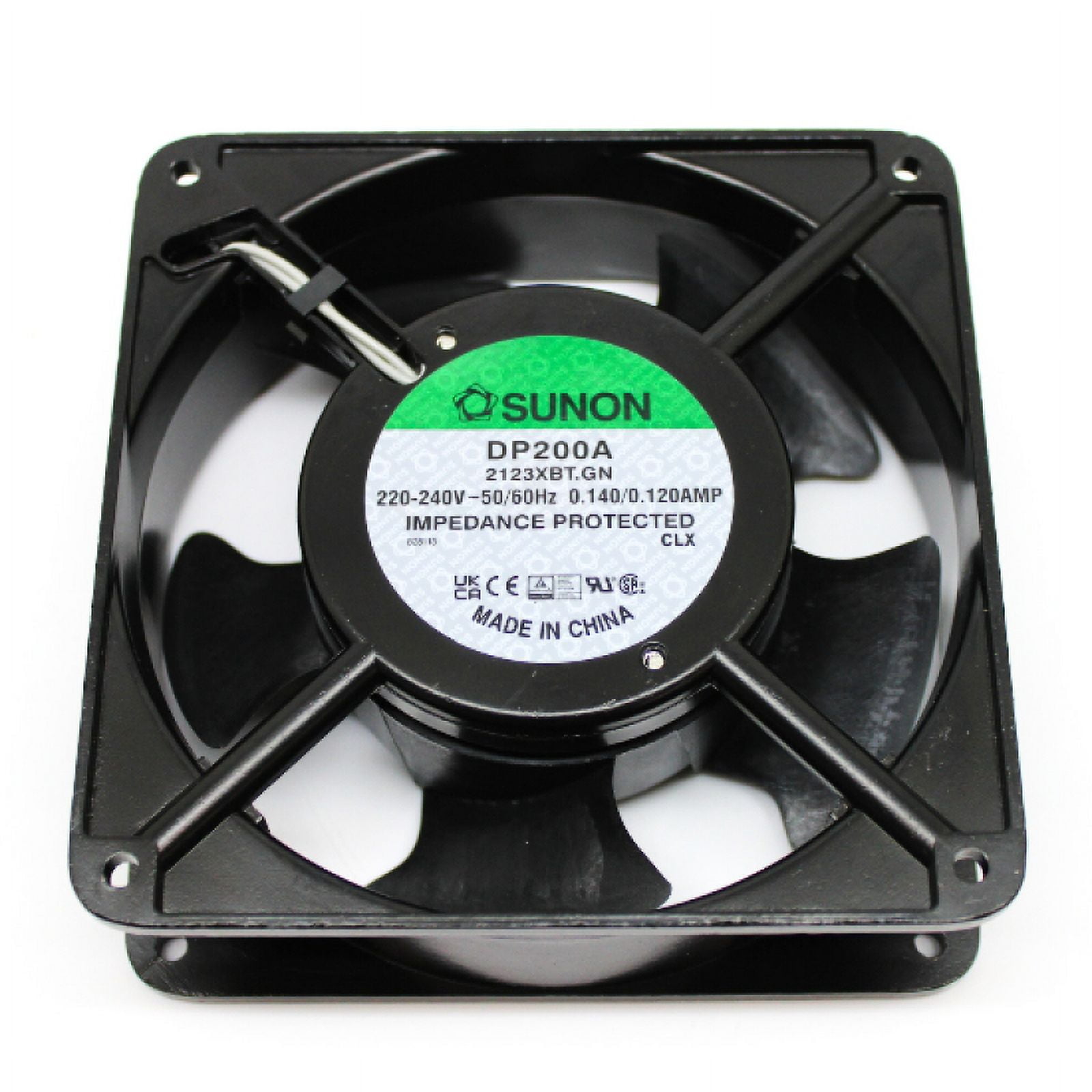 Sunon 120x120x38mm 220-240V 21W 50dBa 117CFM 3150RPM AC Fan DP200A-2123XBT.GN - Walmart.com
