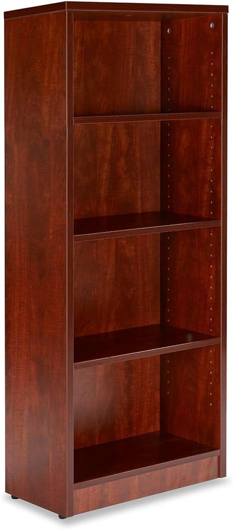 Sunon 3/4/5 Shelf Wood Bookcase Freestanding Display Shelf Adjustable ...
