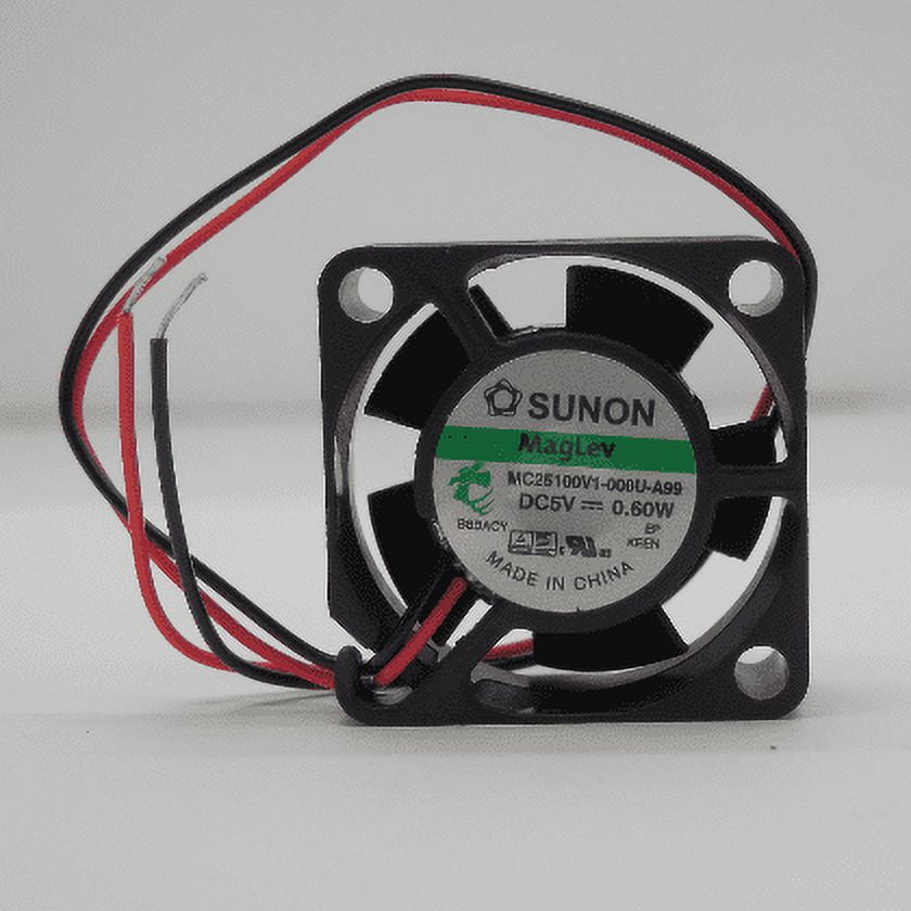 Sunon 5V 0.6W 3.5CFM DC Fan MC25100V1-000U-A99 - Walmart.com