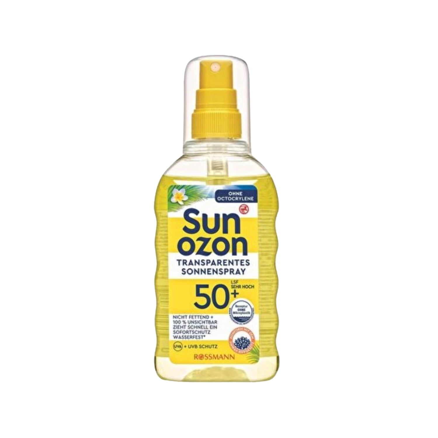 Sunozon Transparent Sunscreen Spray Spf50+ 200 ml - Walmart.com
