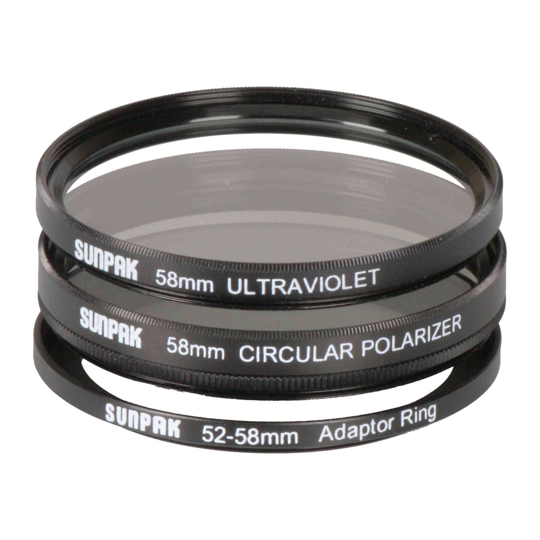 Sunpak 52-58mm UV & CPL Lens Filter Kit - Walmart.com