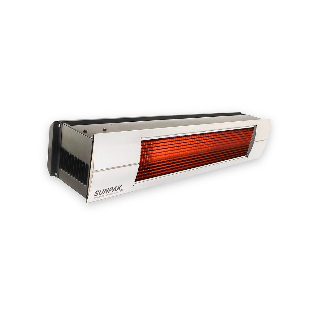 Sunpak S34 B-SS B Natural Gas Patio Heater - Stainless Steel Fascia ...