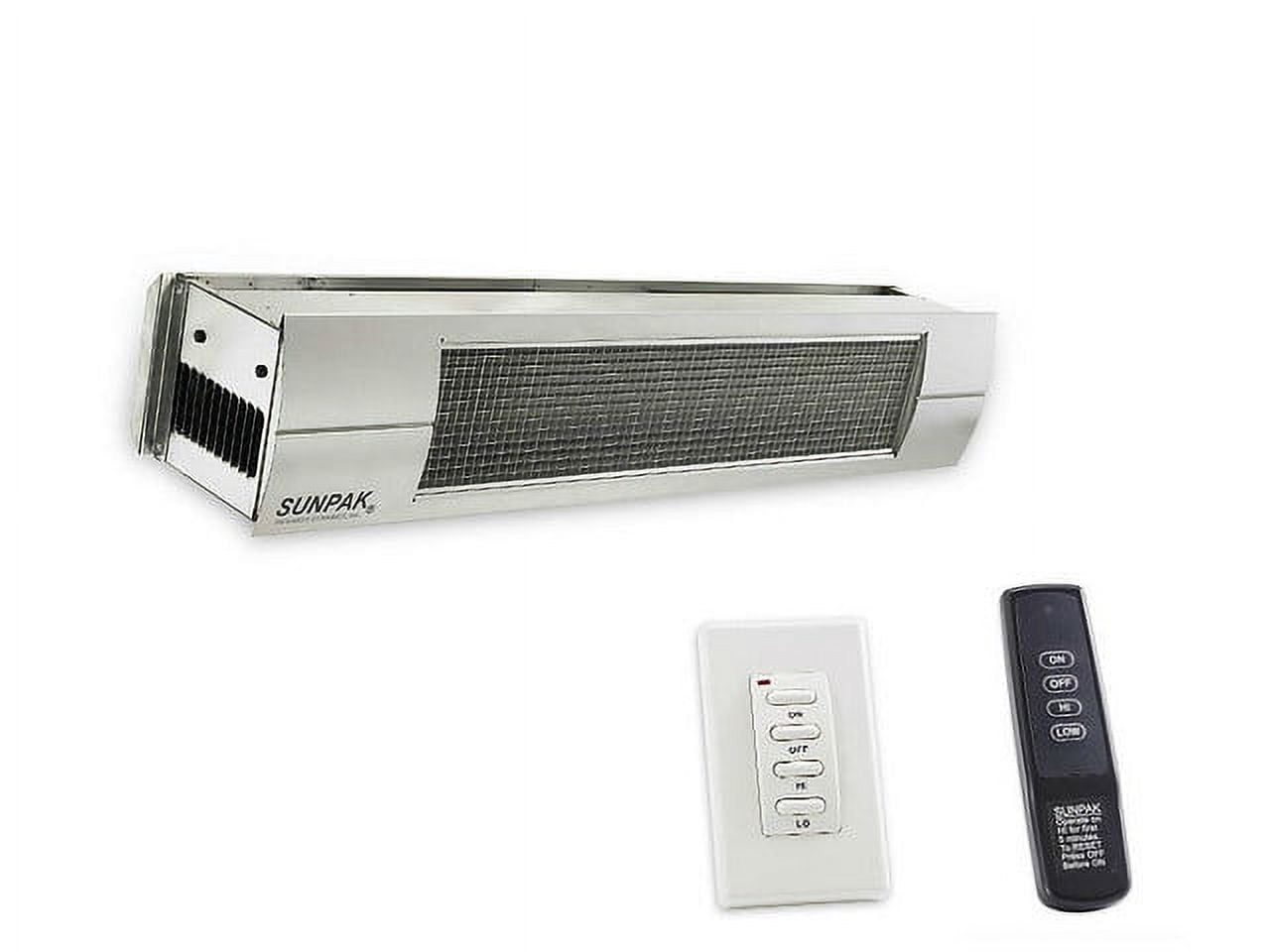Sunpak S34 S TSR-SS Natural Gas Patio Heater - Stainless Steel Fascia ...